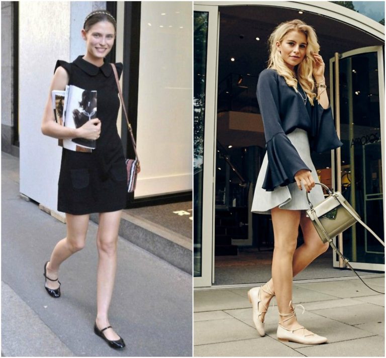 How to Wear Ballet Flats