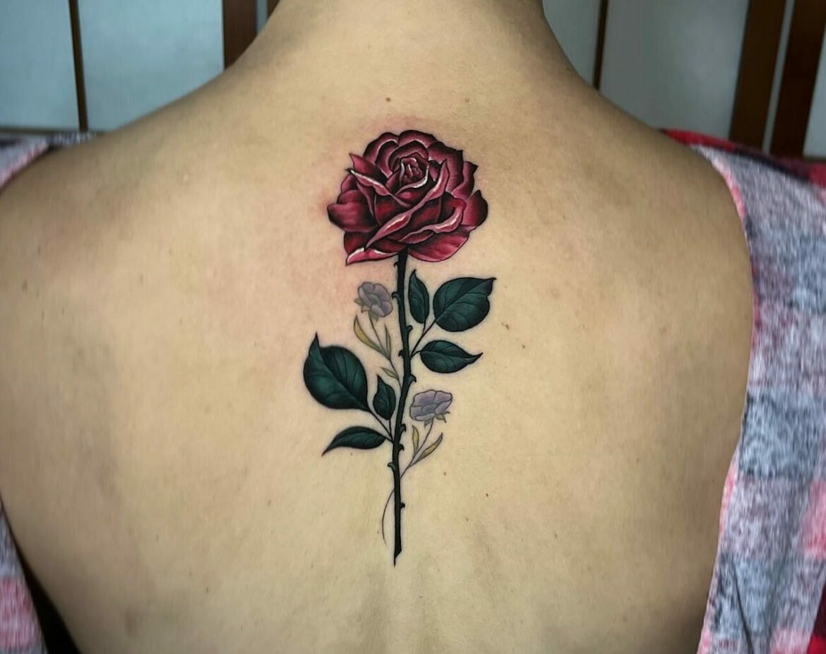 10+ Rose Spine Tattoo Ideas That Will Blow Your Mind!