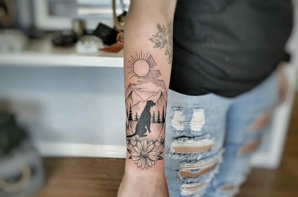 11+ German Shorthaired Pointer Tattoos That Will Blow Your Mind! - alexie