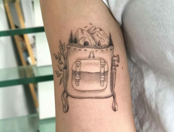 11+ Backpack Tattoo Ideas That Will Blow Your Mind!