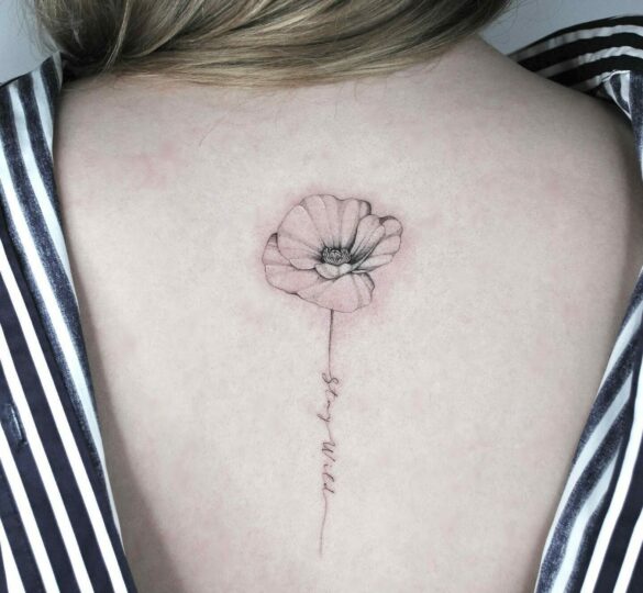 11+ Best Back Flower Tattoo Ideas That Will Blow Your Mind!