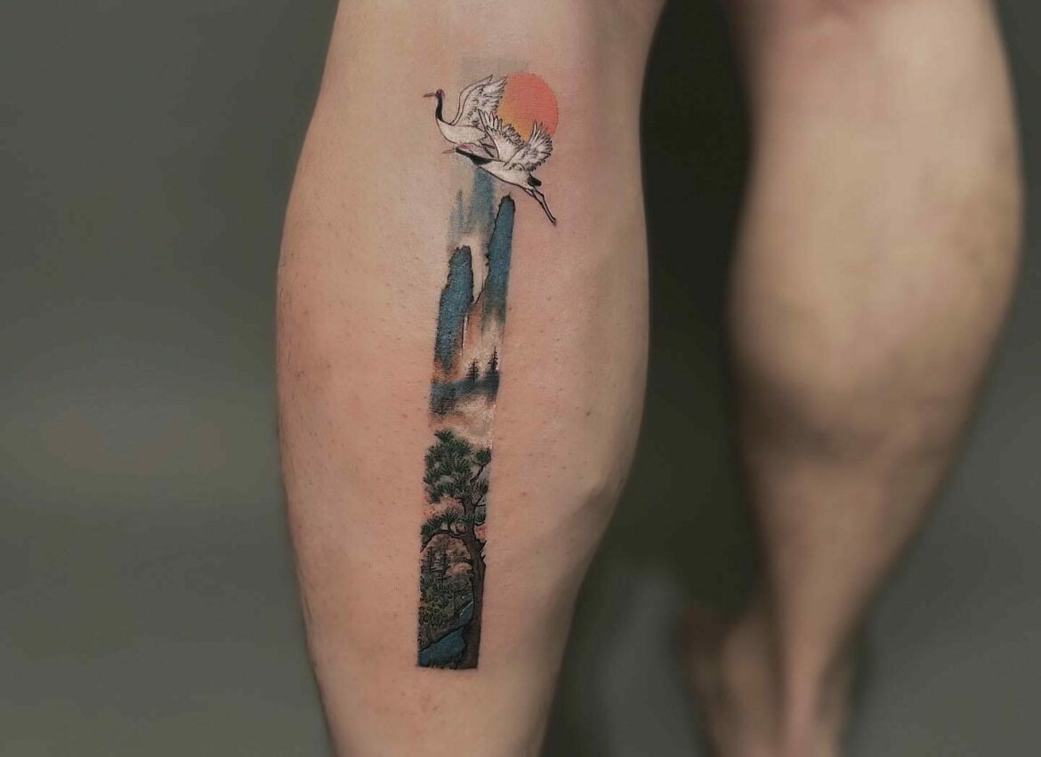 10+ Mens Calf Tattoo Ideas That Will Blow Your Mind!