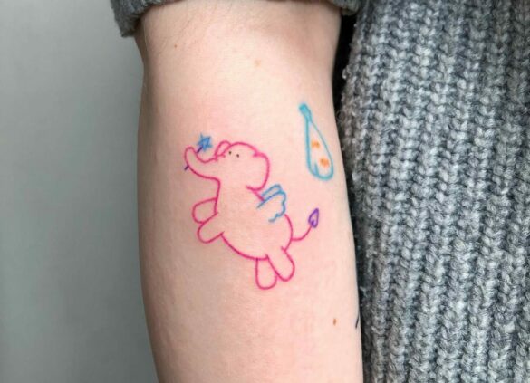 11+ Pink Tattoo Ideas That Will blow Your Mind!