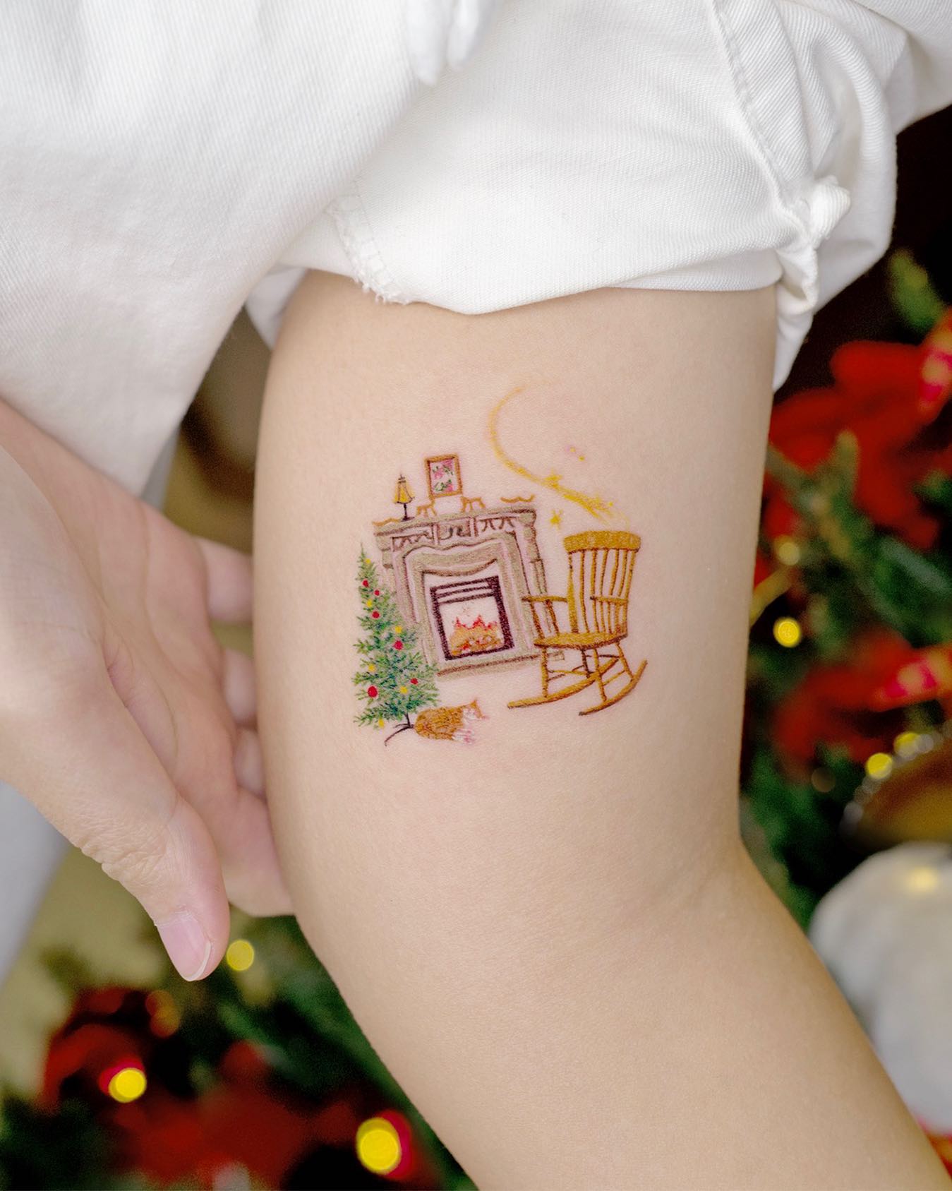 33 Christmas Tattoo Ideas for 2024