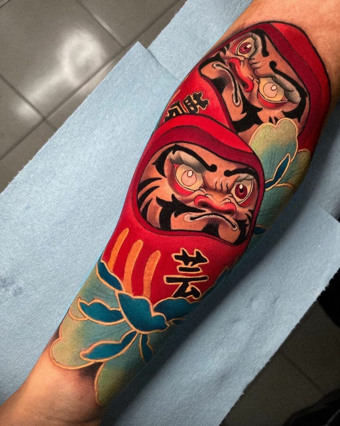 AMAZING DARUMA DOLL TATTOOS DESIGNS & MEANINGS - UPDATED FOR 2024