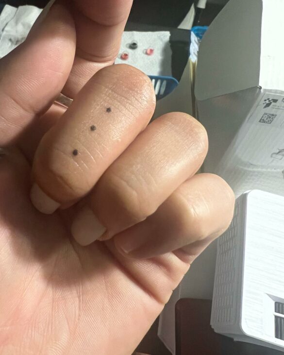 3 Dots Tattoos - Subtle But With A Big Meaning!