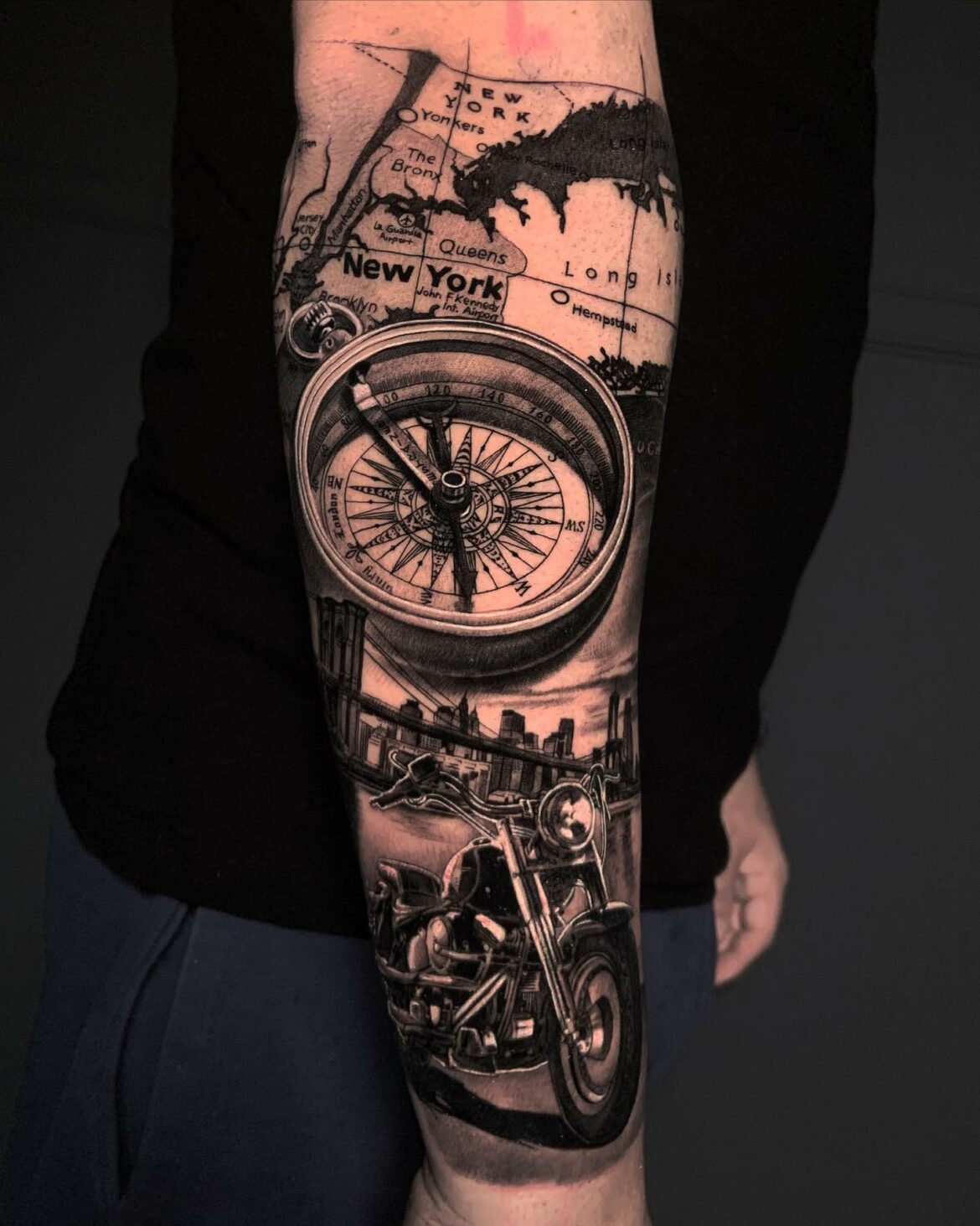 AMAZING COMPASS TATTOOS + THEIR MEANINGS - UPDATED FOR 2024