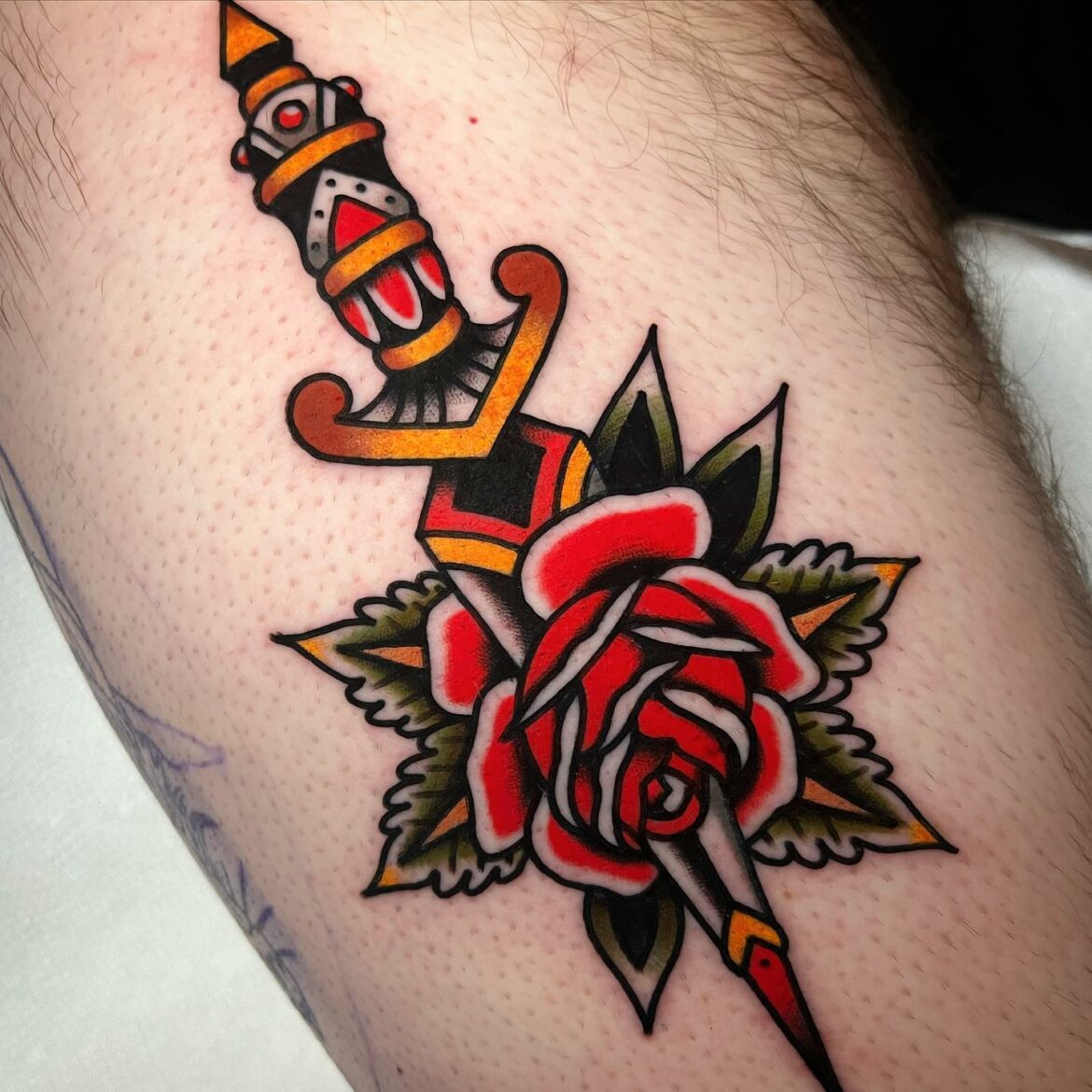 12+ Traditional Dagger Tattoo Ideas - To Inspire You In 2024