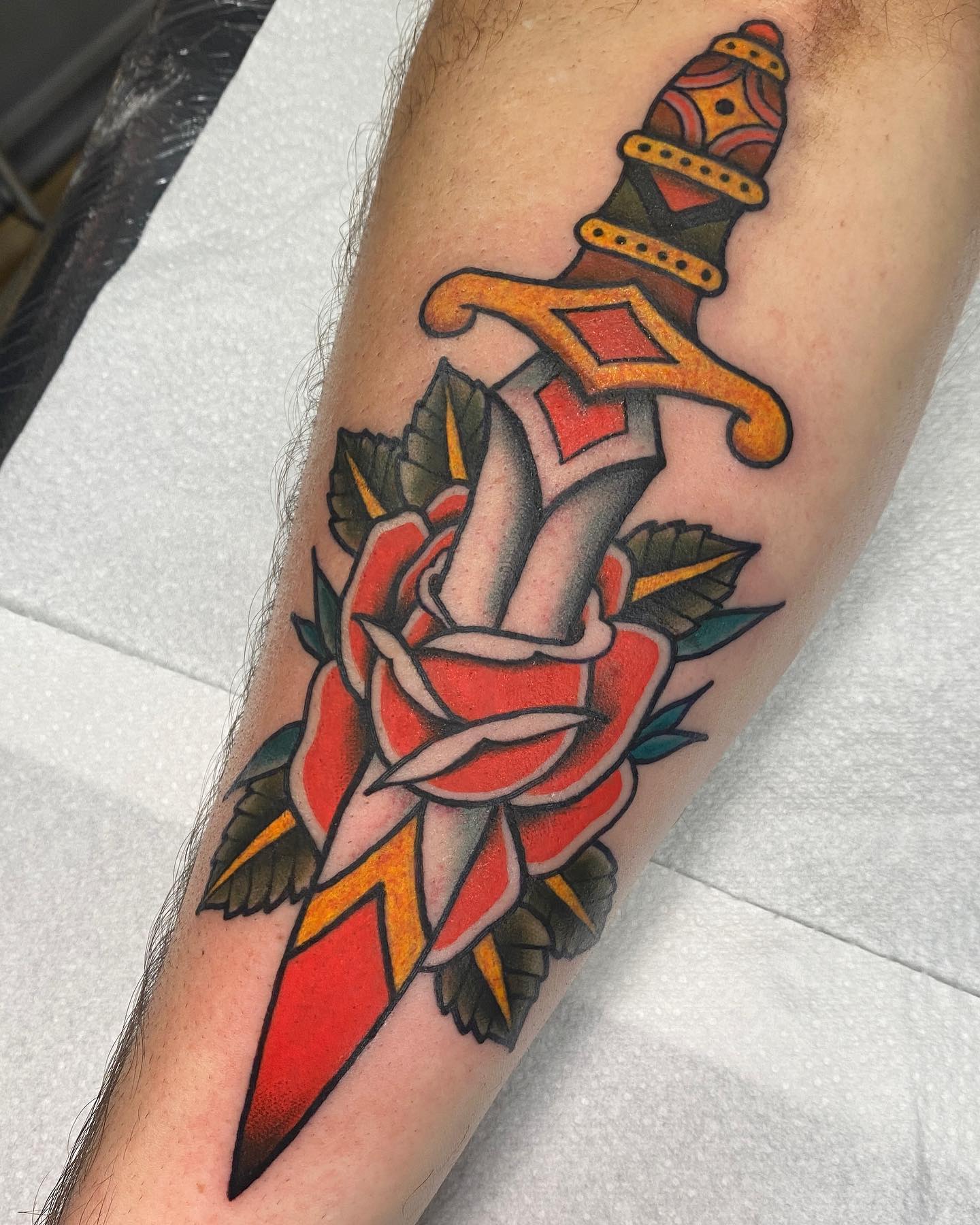 12+ Traditional Dagger Tattoo Ideas - To Inspire You In 2024