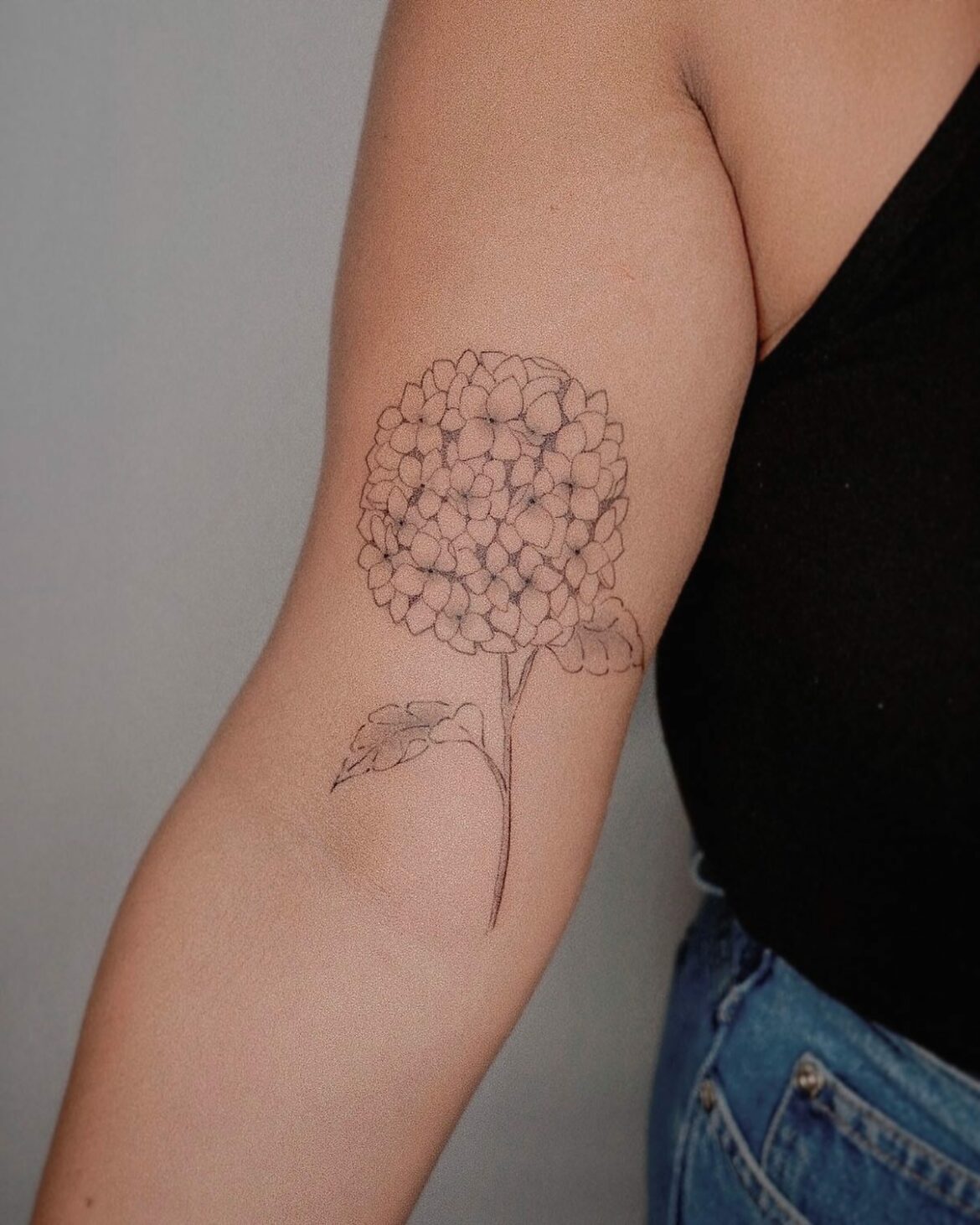 Amazing Hydrangea Tattoo Designs To Inspire You in 2024