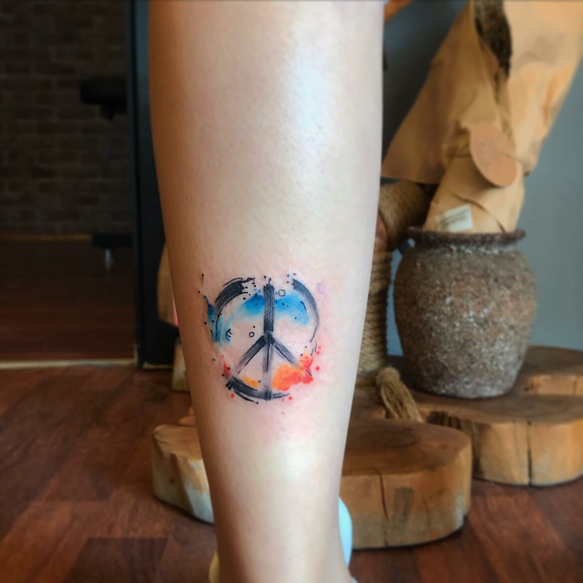 Amazing Peace Sign Tattoo Ideas To Inspire You in 2024