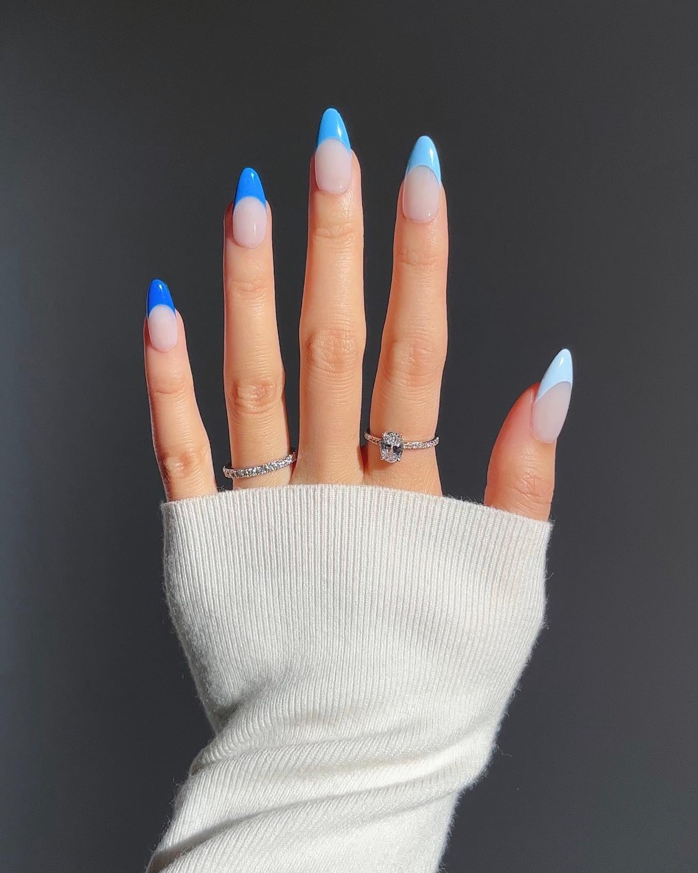 50 Latest Blue Nail Ideas To Try In 2024!
