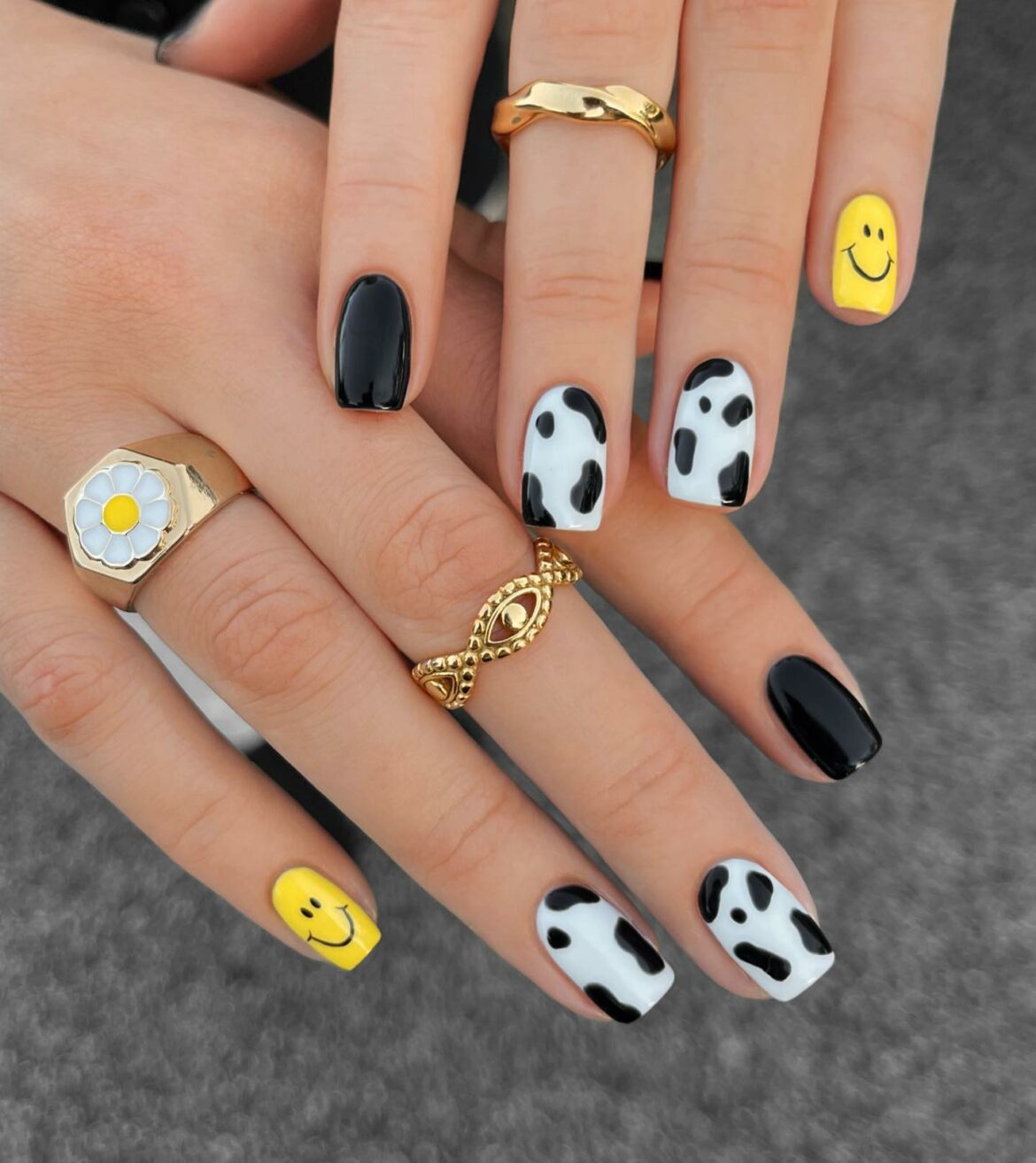 50 Latest Cow Print Nail Ideas To Try In 2024!