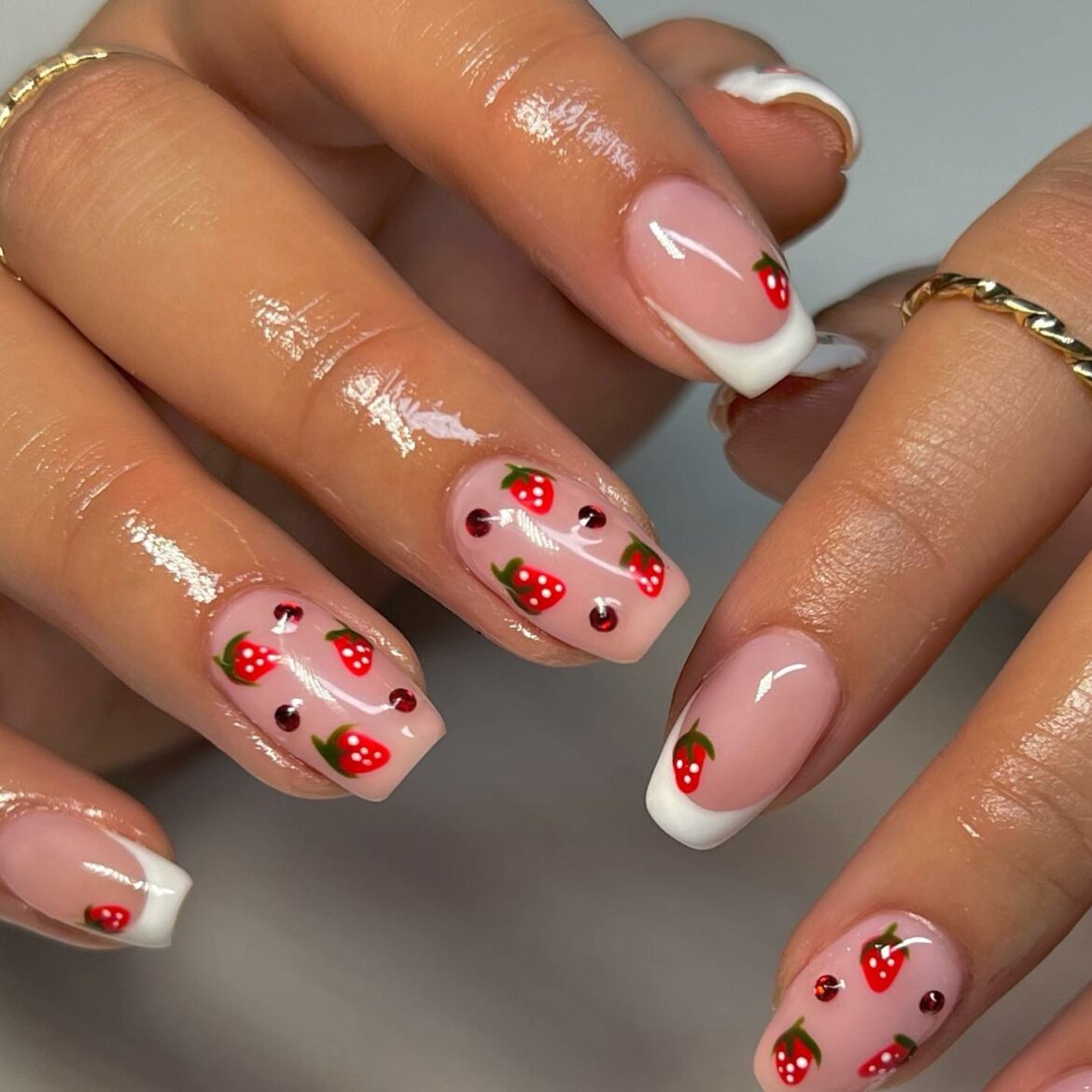 55 Latest Short Acrylic Nail Designs To Try In 2024!