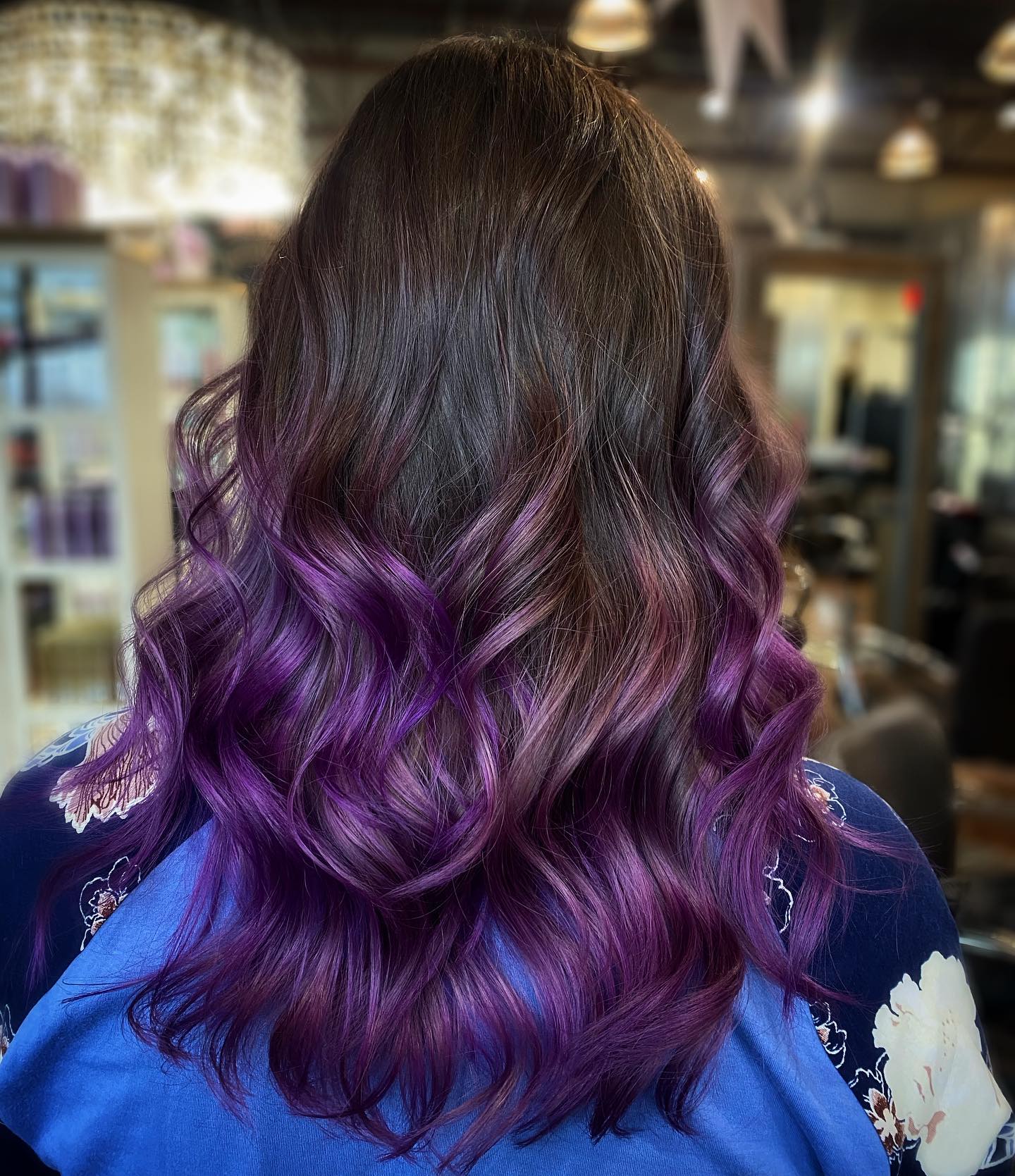 40 Purple Highlight Hair Ideas to Try in 2024