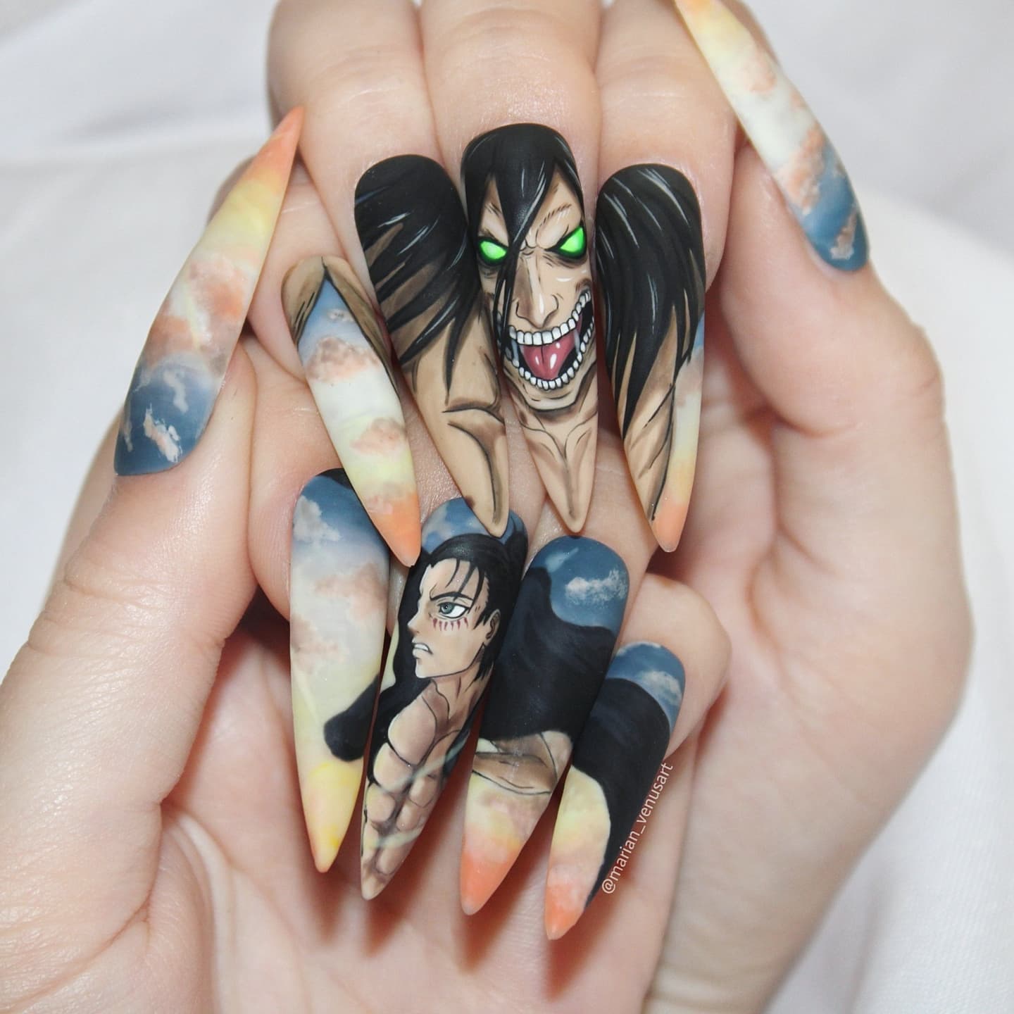 Embrace 40 Anime Nail Designs in 2024