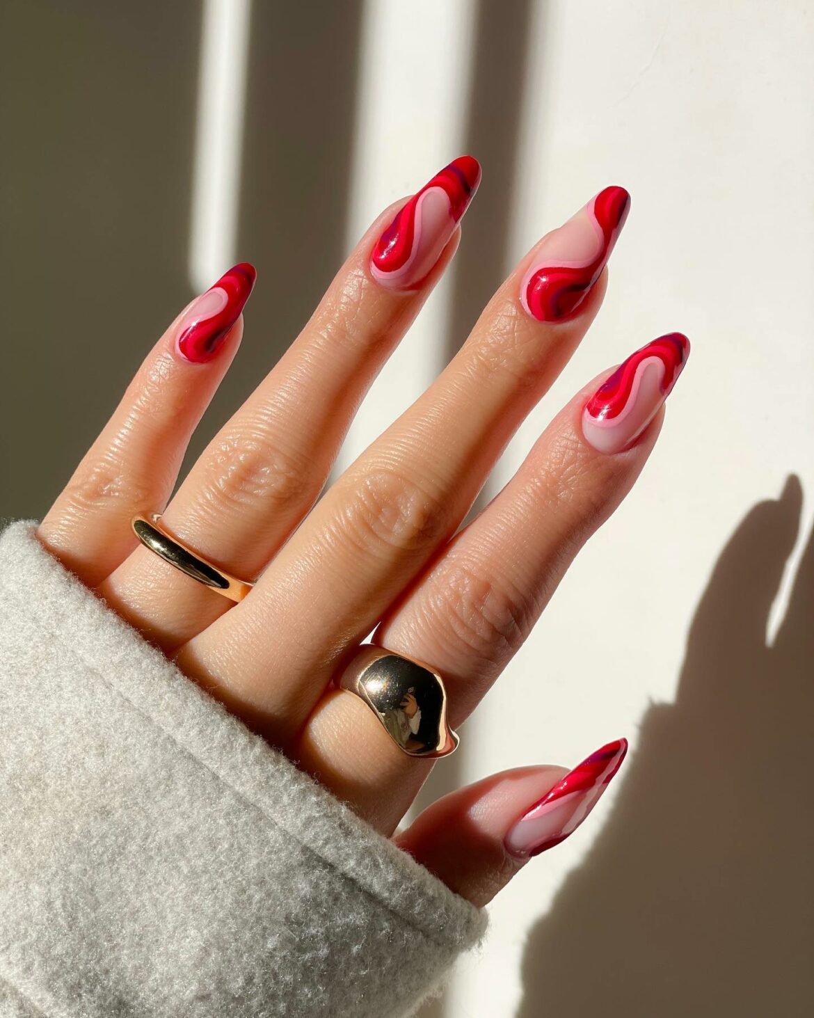 30 Latest Almond French Tip Nail Designs To Try In 2024!