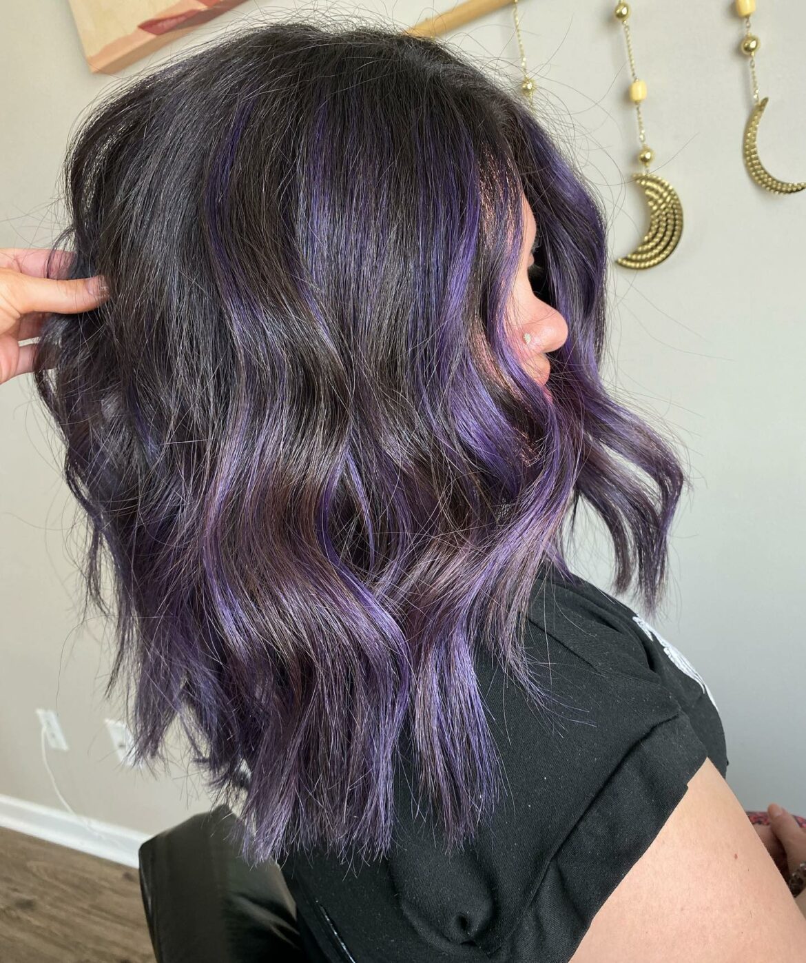 40 Purple Highlight Hair Ideas to Try in 2024