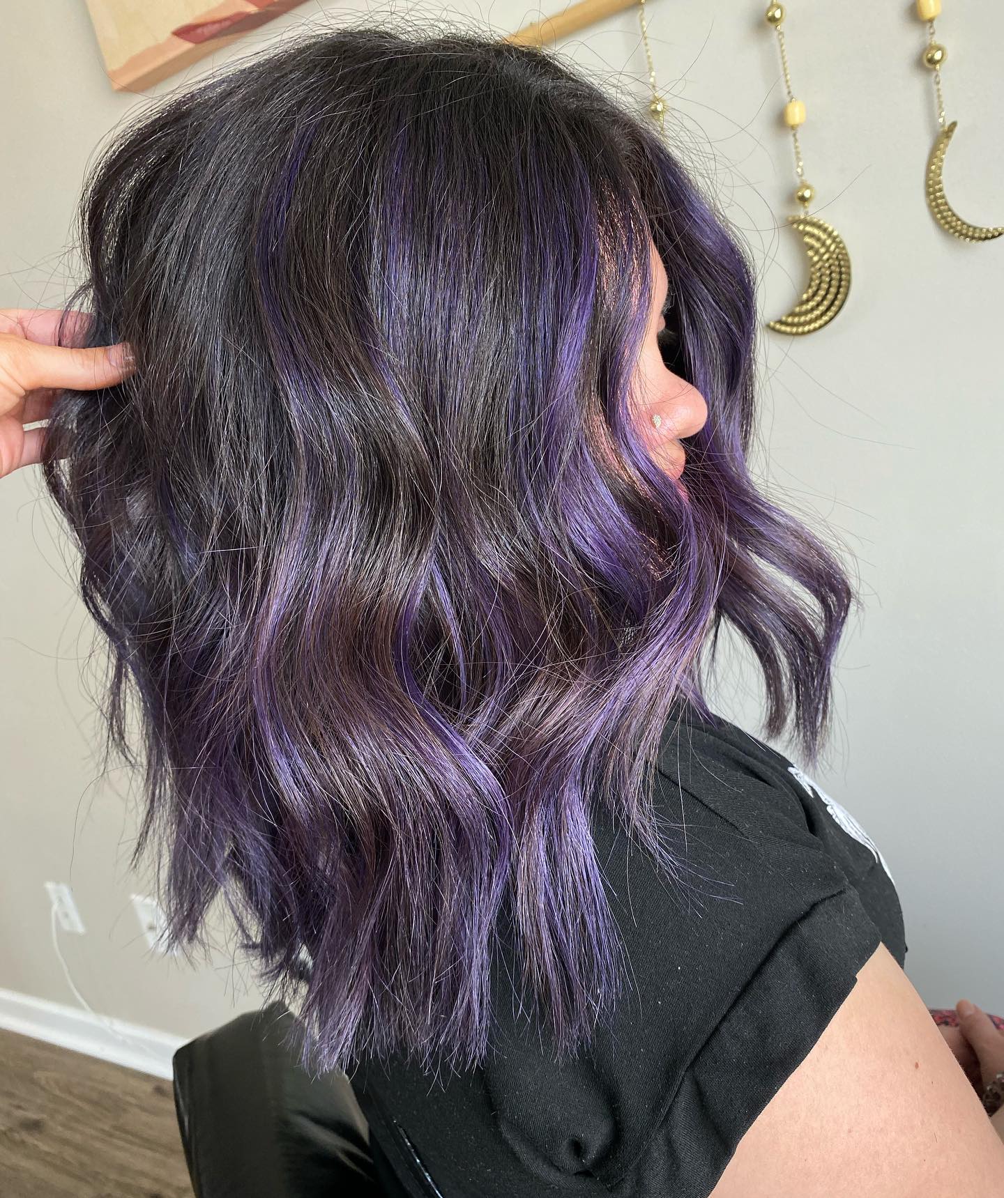 40 Purple Highlight Hair Ideas to Try in 2024