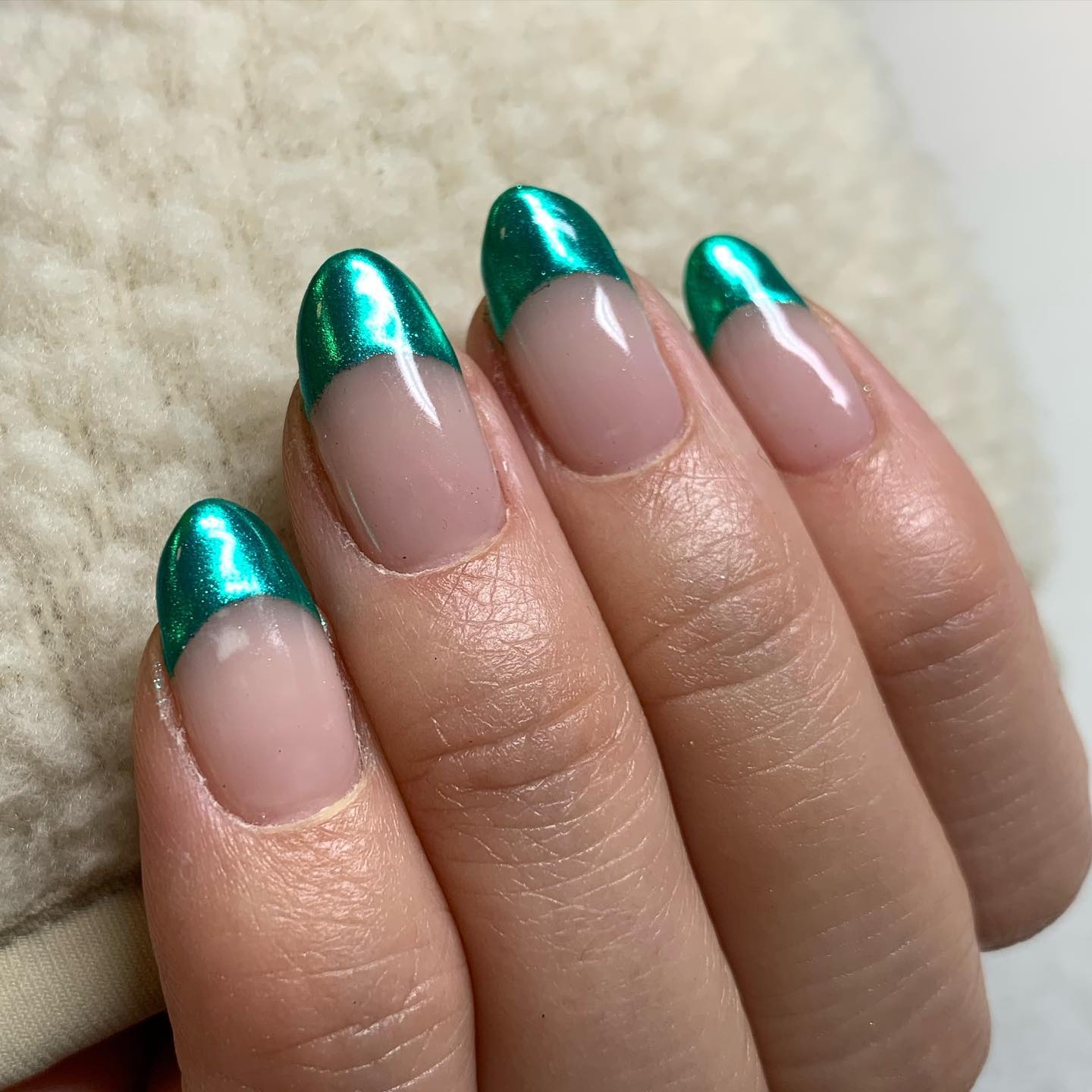 20 Latest Chrome French Tip Nail Ideas To Try In 2024!