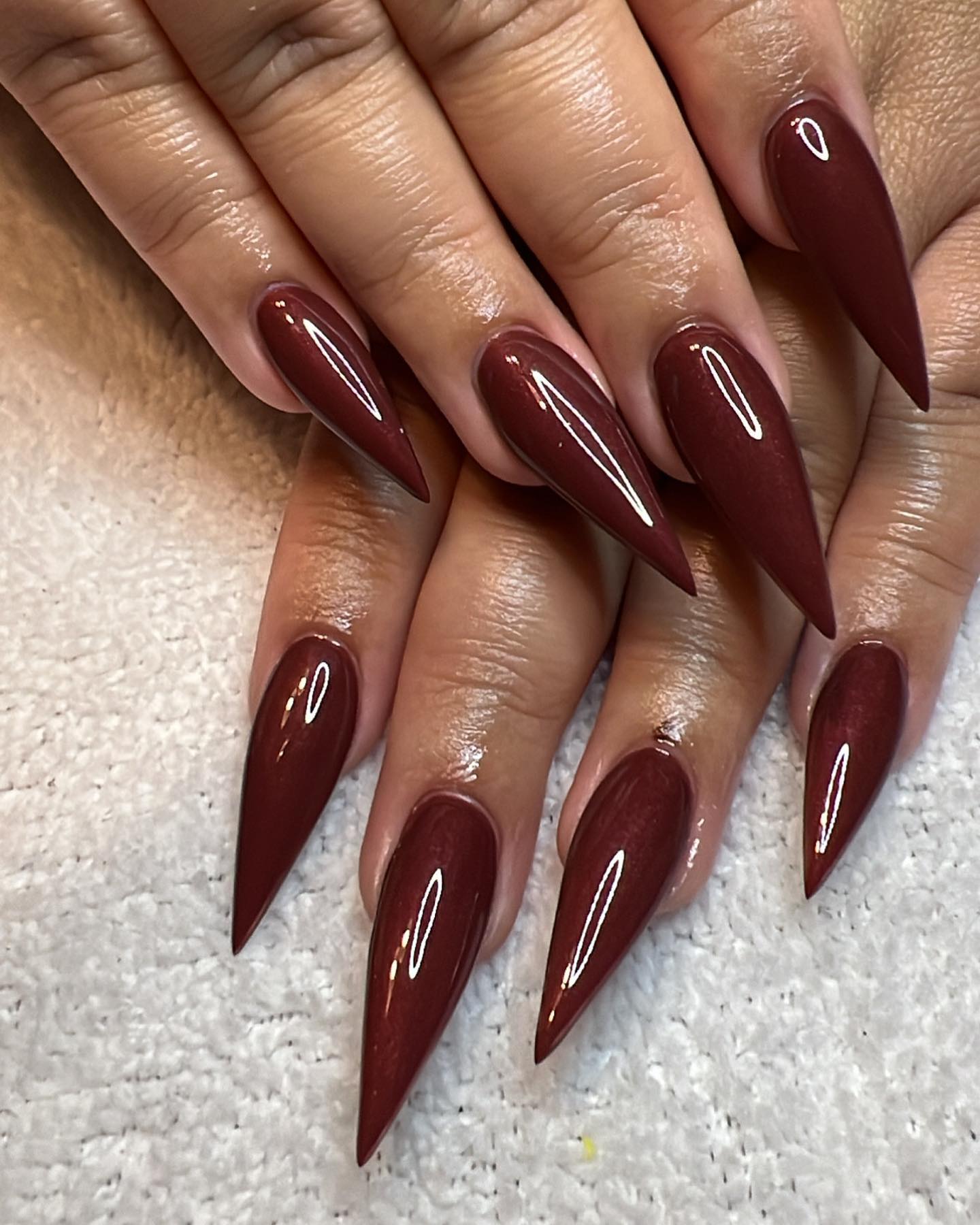 20 Latest Dark Red Nail Ideas To Try In 2024!