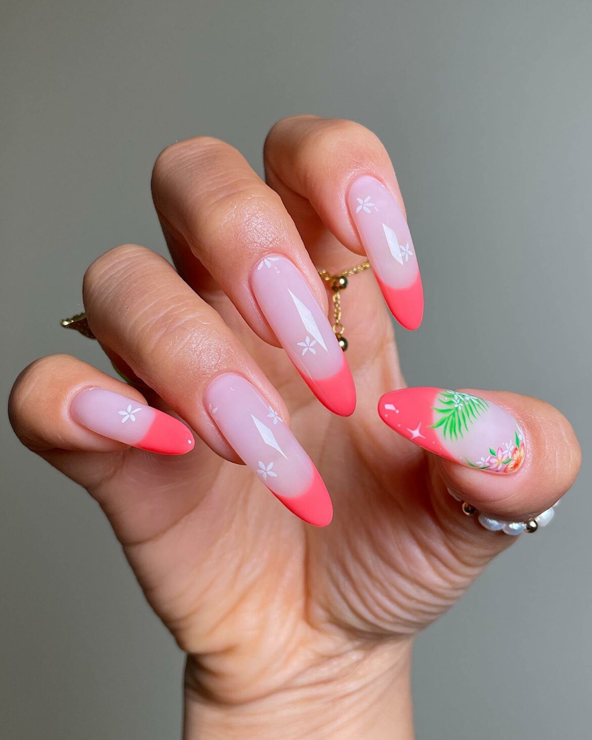 Feel Tropical with 35 Tropical Nails Designs for 2024