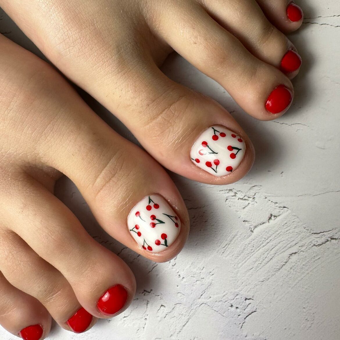 30 Red Pedicure Ideas to Add a Pop of Color to Your Look in 2024