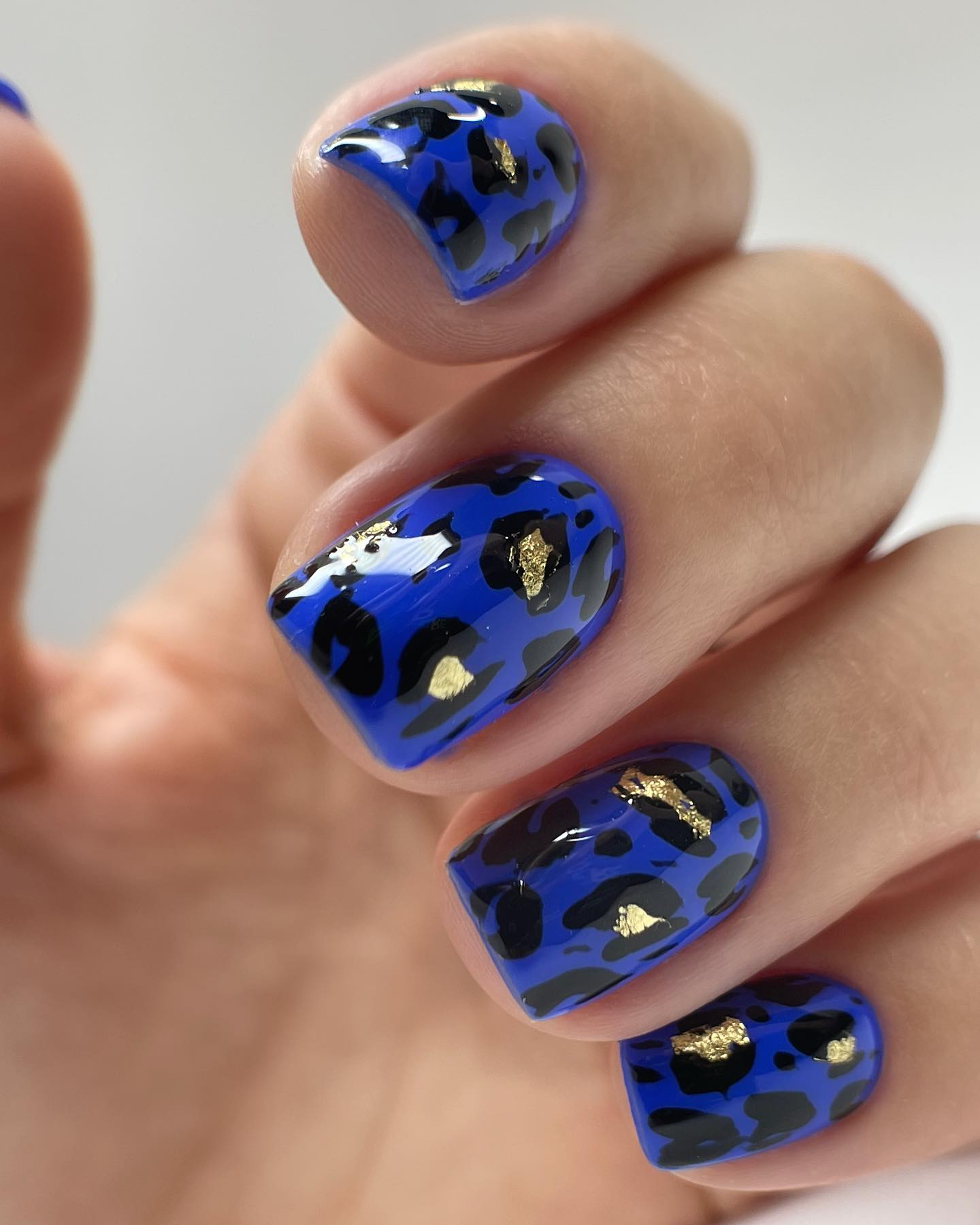 20 Latest Short Blue Nail Designs To Try In 2024!
