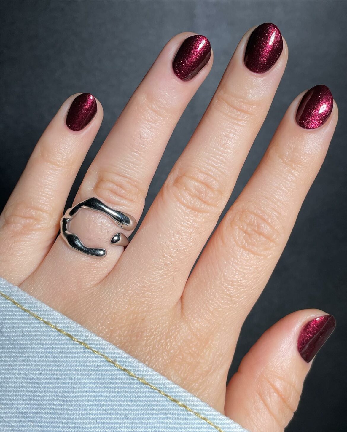 20 Latest Dark Red Nail Ideas To Try In 2024!