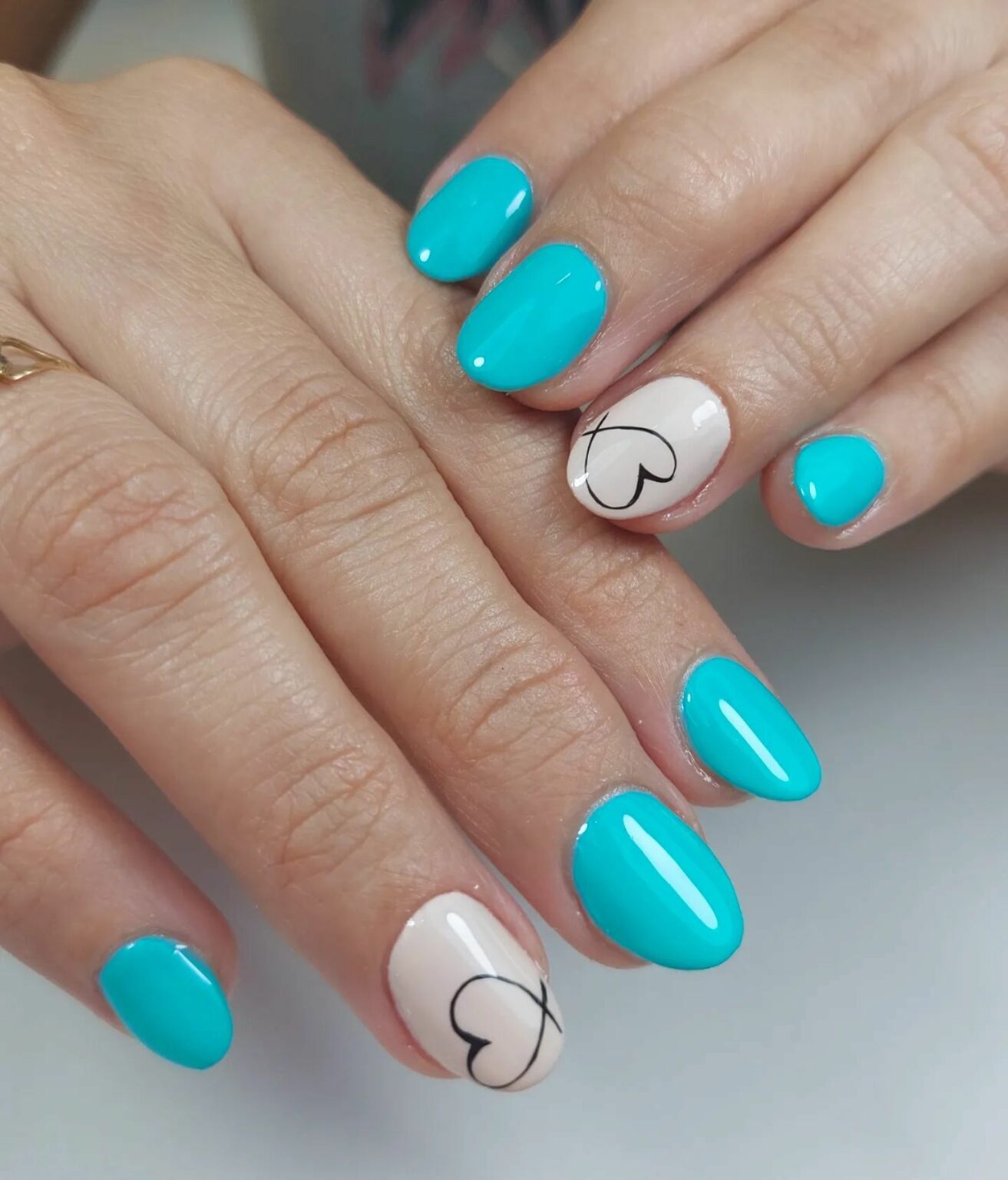 Dive into 60 Turquoise Nail Designs of 2024