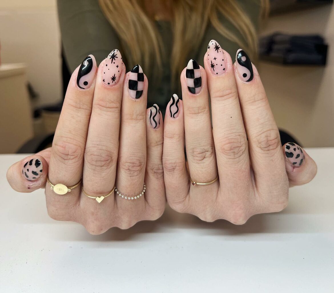 27 Latest Yin-Yang Nail Designs To Try In 2024!