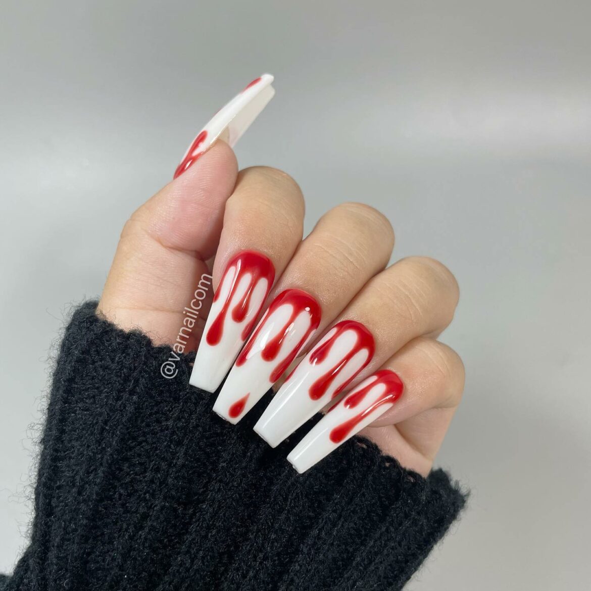 Embrace the Night with 33 Vampire Nail Designs for 2024