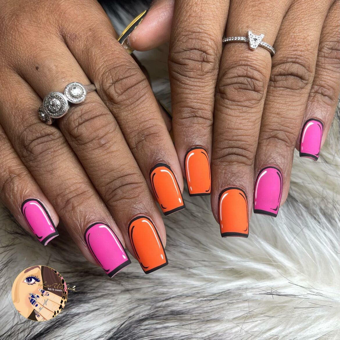 44 Latest Pop Art Nail Designs To Try In 2023! - alexie