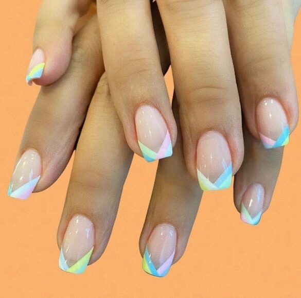32 Latest Square French Nail Designs To Try In 2024!