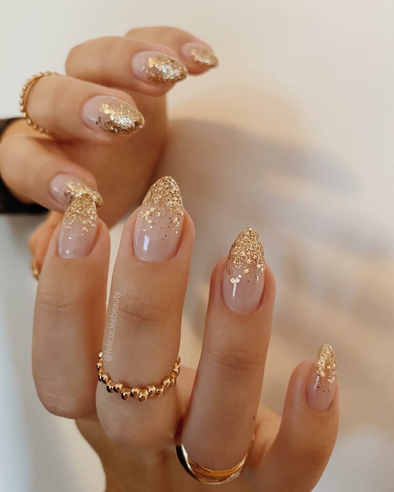 33 Latest Champagne Nail Ideas To Try In 2024!