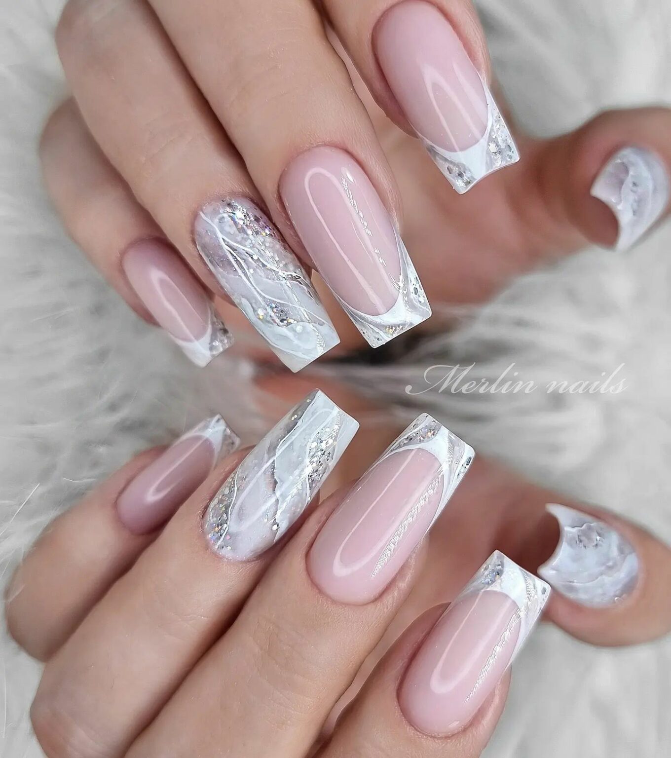 32 Latest Square French Nail Designs To Try In 2024