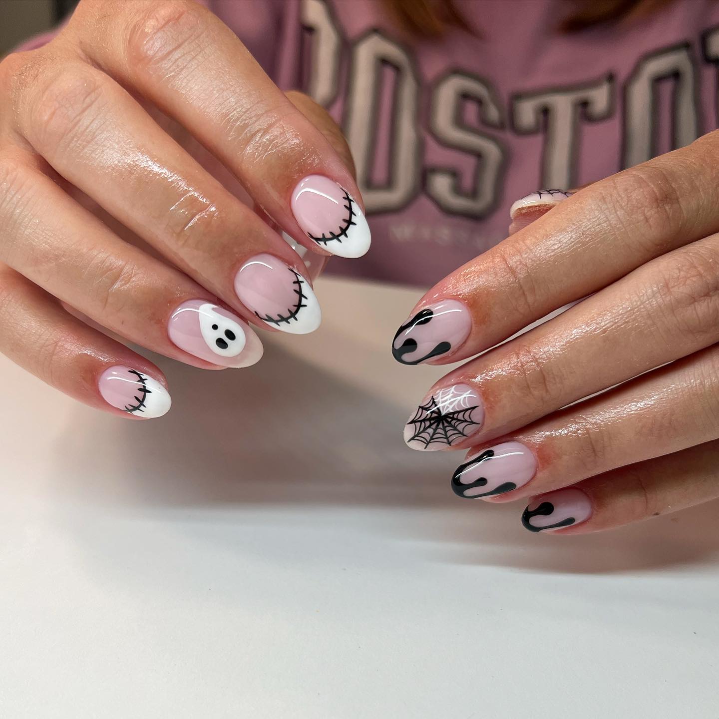55 Latest Spider Web Nail Designs To Try In 2024!