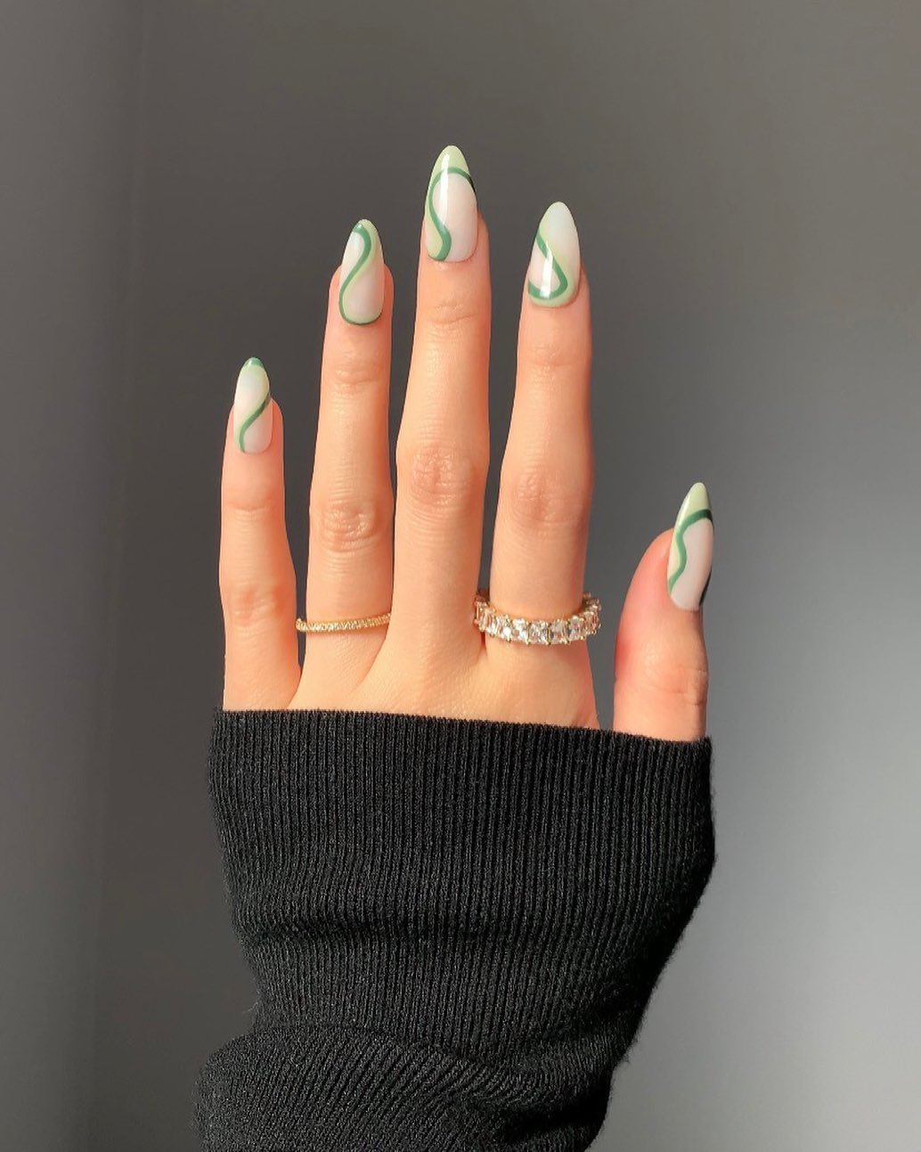 Embrace 45 Light Green Nail Designs to Try in 2024