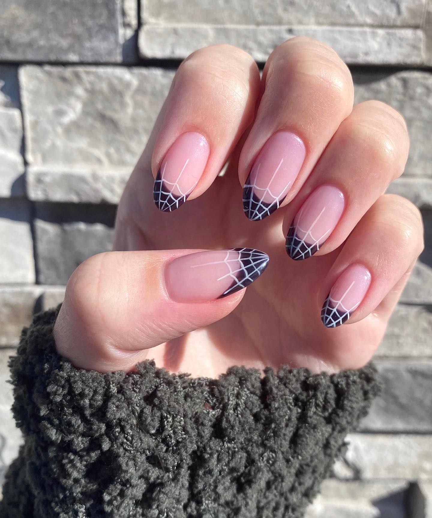 55 Latest Spider Web Nail Designs To Try In 2024!