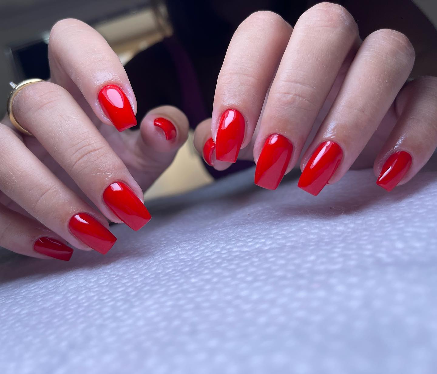 Explore 34 Red Acrylic Nail Designs To Try in 2024