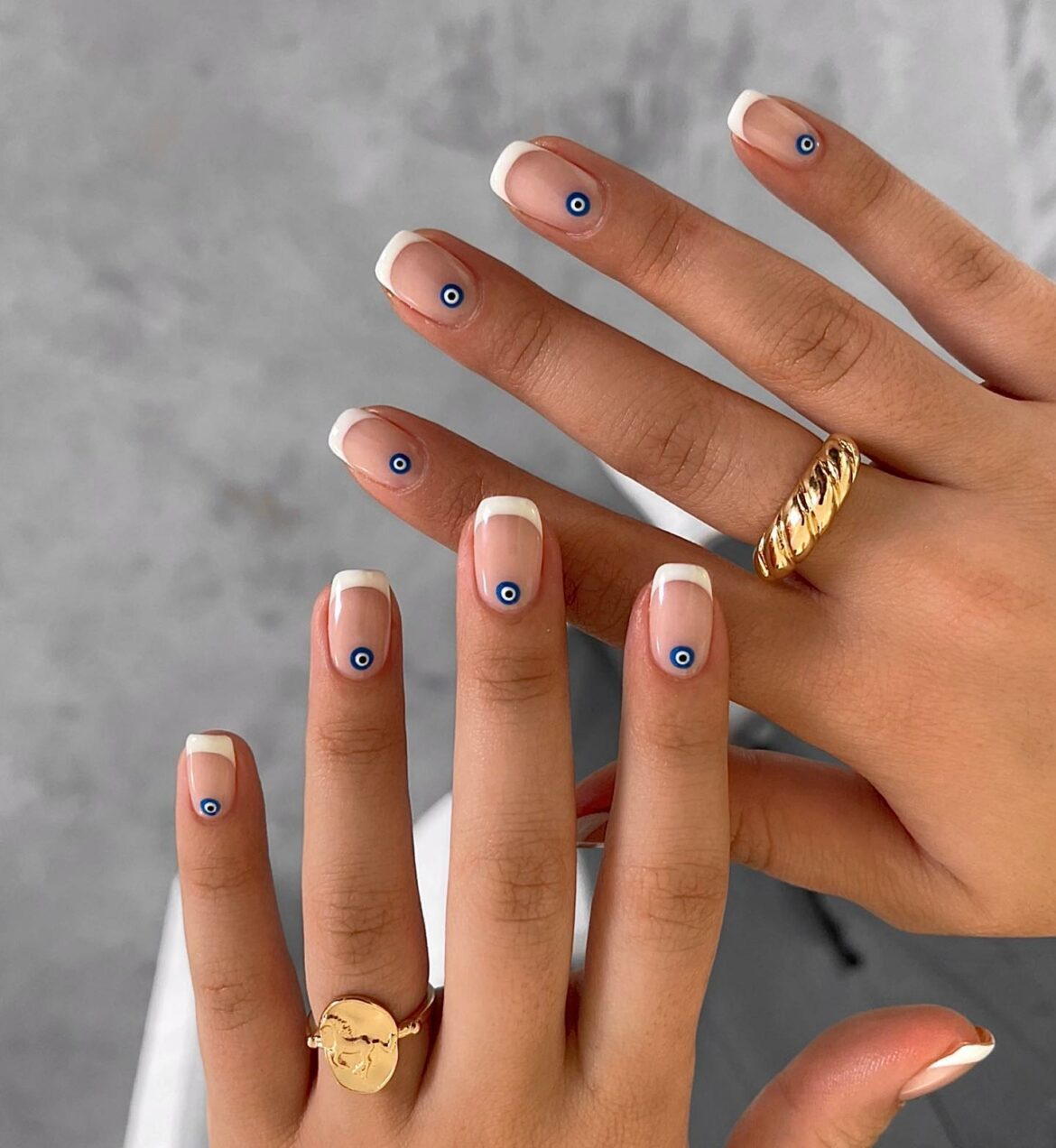 Channel Mystique with 20 Evil-Eye Nail Designs for 2024