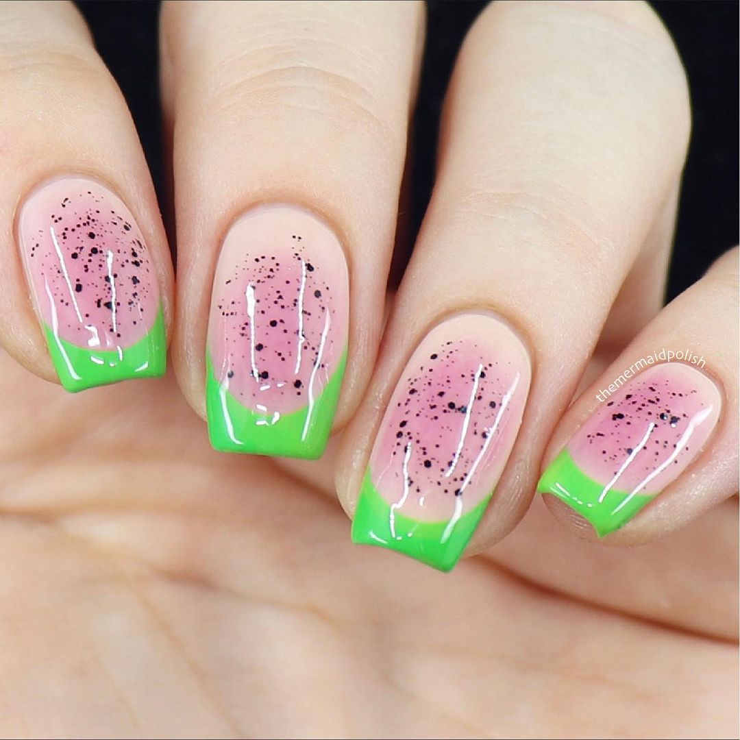 29 LATEST WATERMELON NAIL DESIGNS TO TRY IN 2024!
