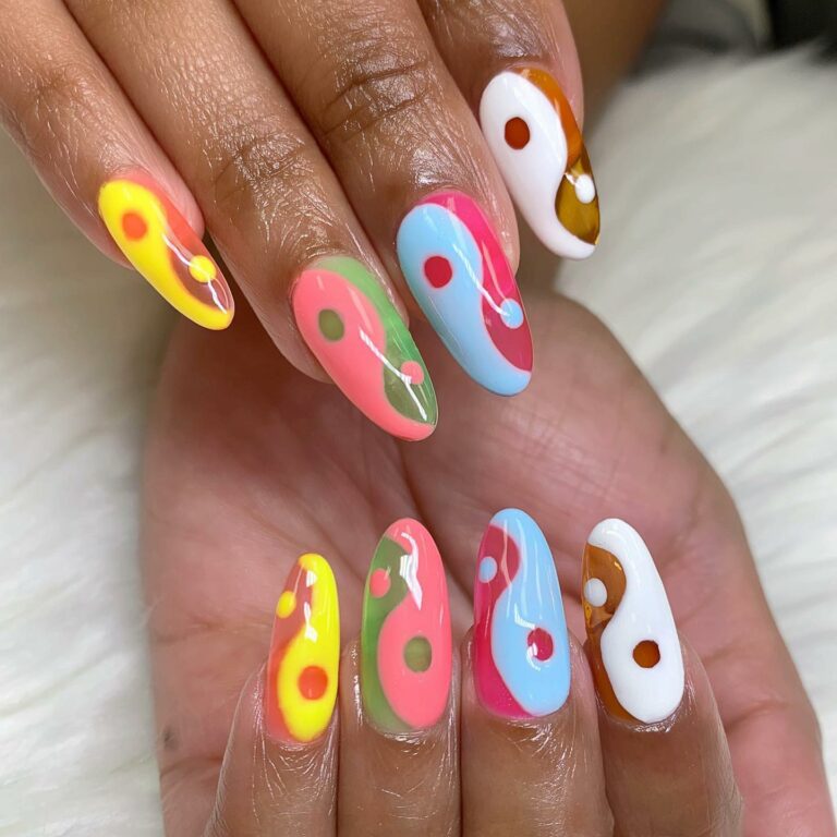 27 Latest Yin-Yang Nail Designs To Try In 2024!