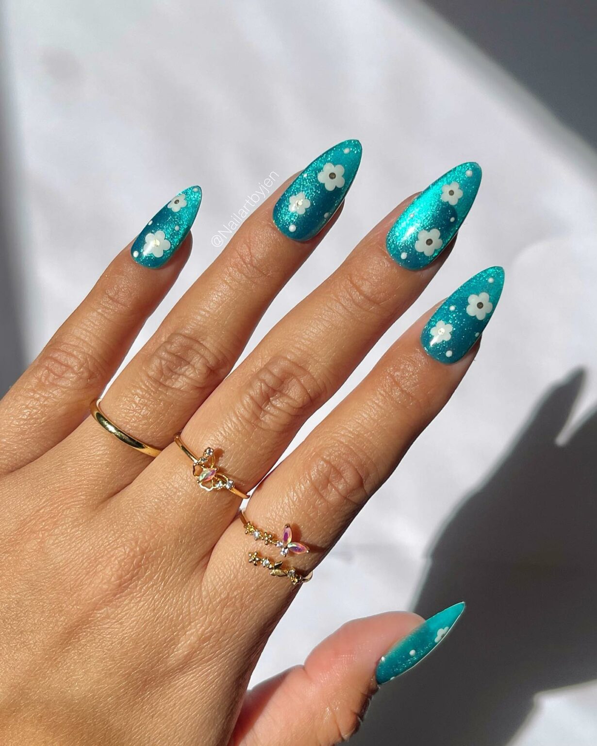 37 Latest Teal Nail Designs To Try In 2024!