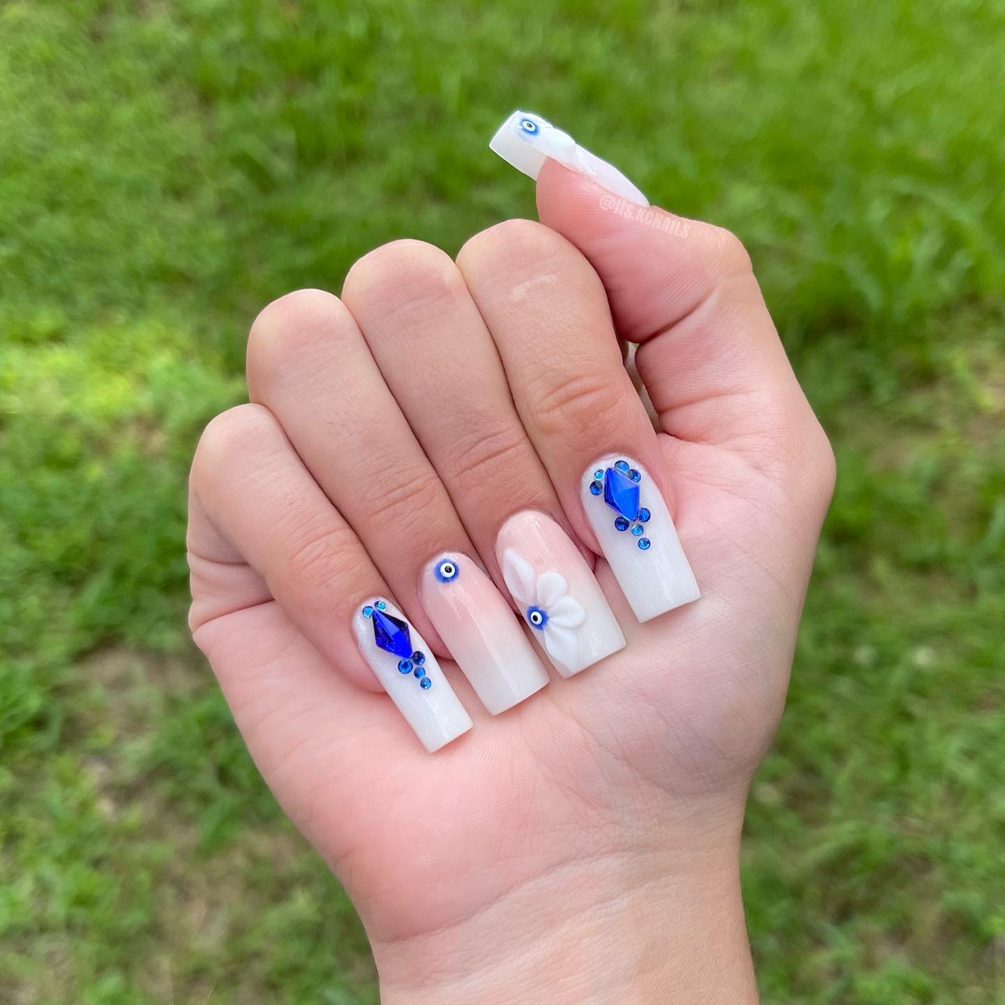 Channel Mystique with 20 Evil-Eye Nail Designs for 2024