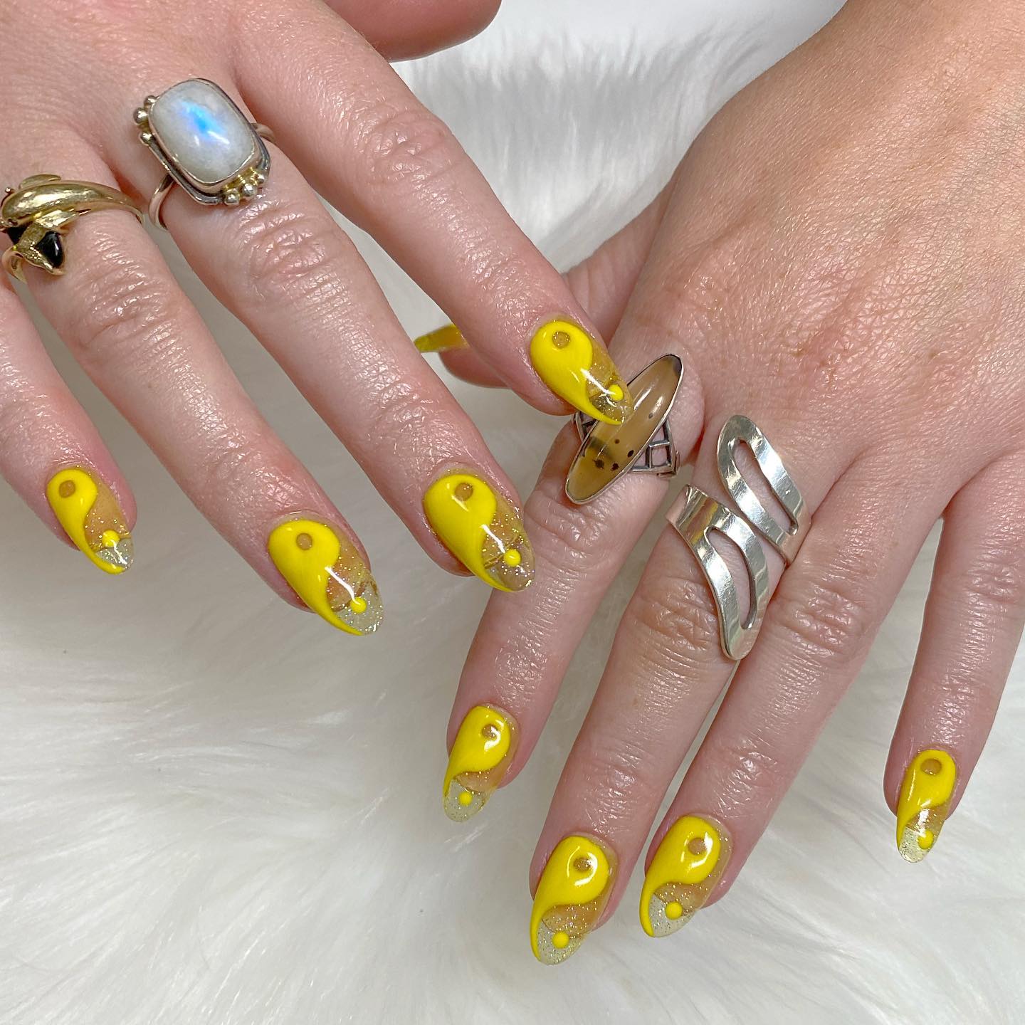 27 Latest Yin-Yang Nail Designs To Try In 2024!