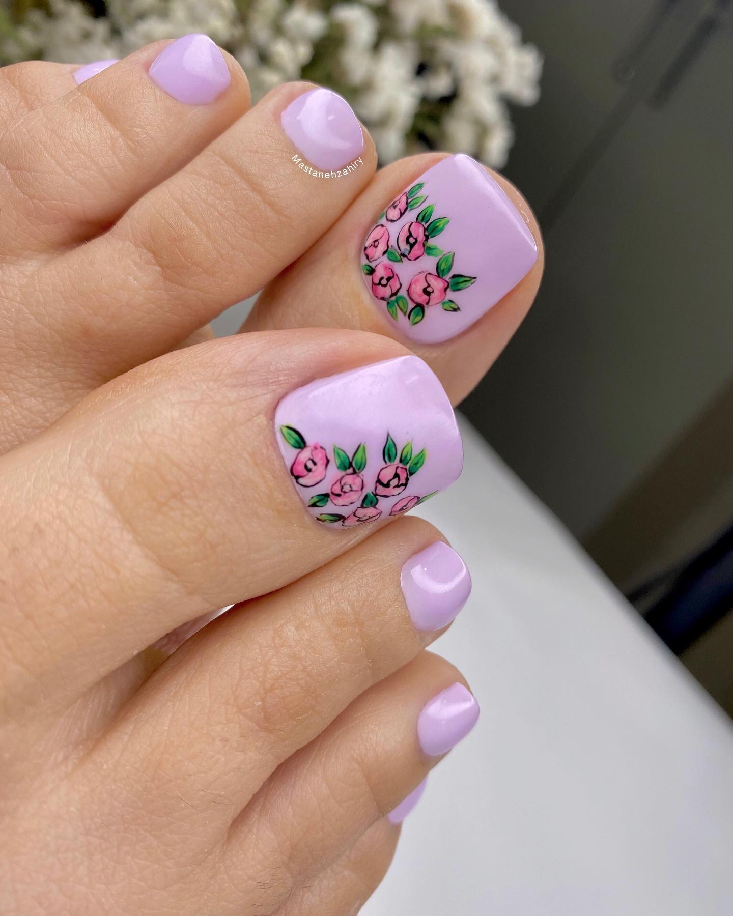 20 Latest Flower Pedicure Designs To Try In 2024!