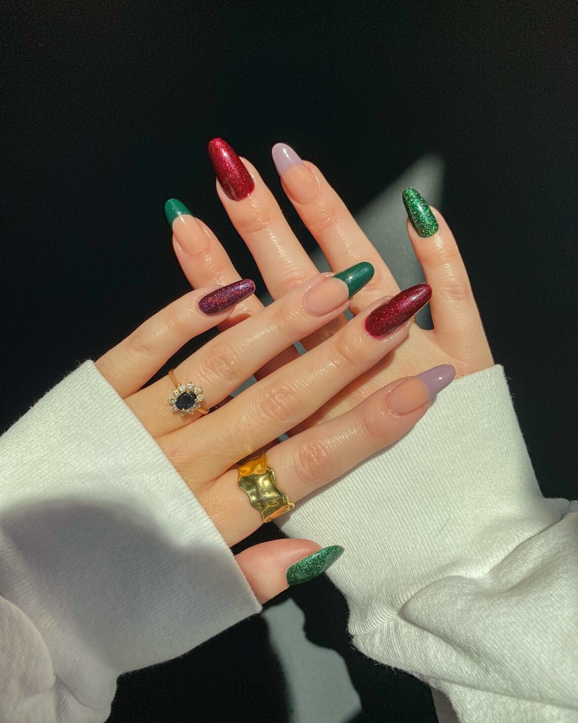 20 Latest Multi-Colored Nail Designs To Try In 2024!