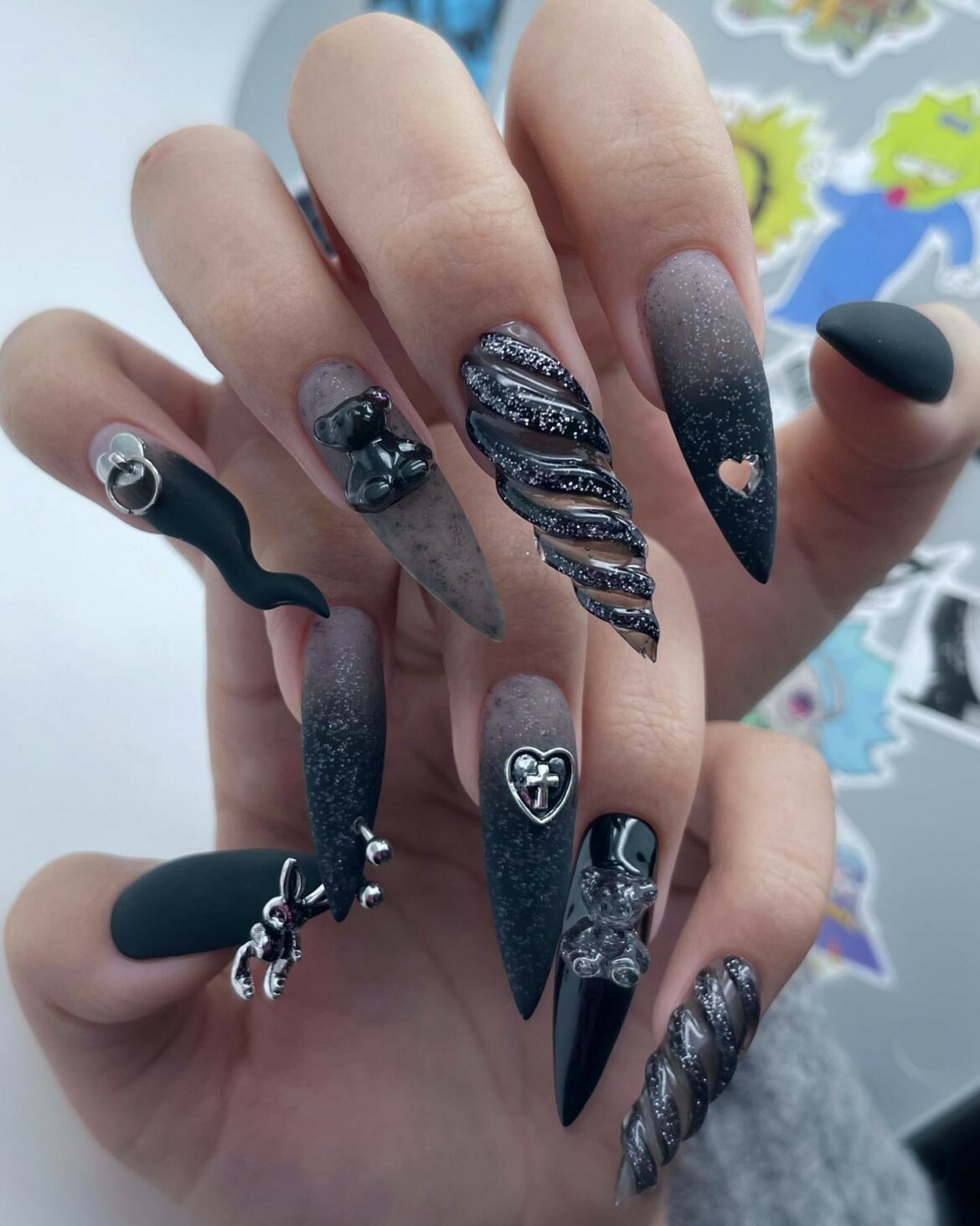 25 Latest Gothic Nail Ideas To Try In 2024!