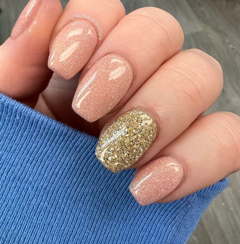 33 Latest Champagne Nail Ideas To Try In 2024!